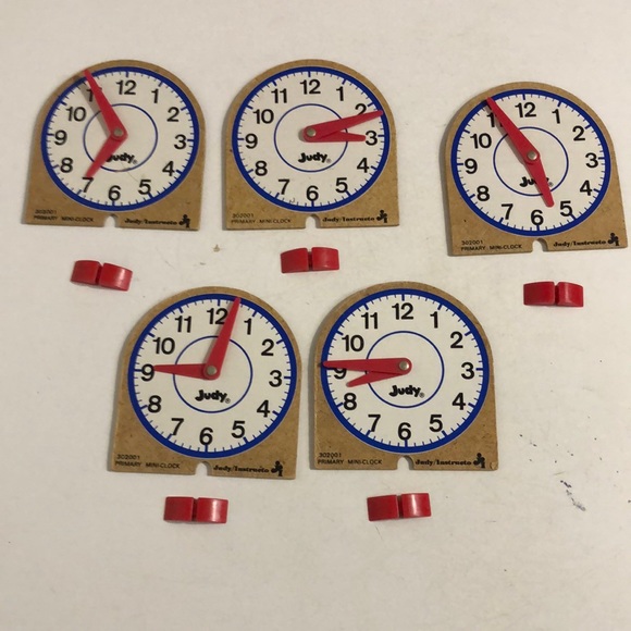 Other | Mini Judy Clocks Set Of 5 | Poshmark